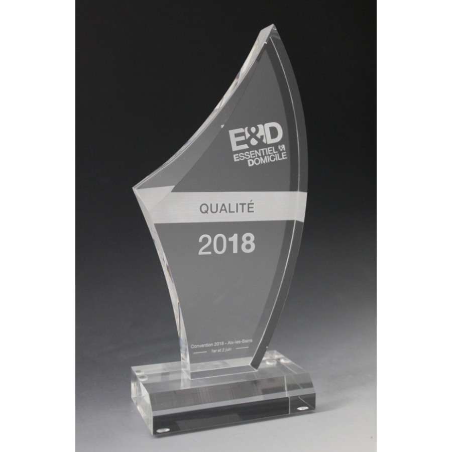 Trophée PLEXIGLASS